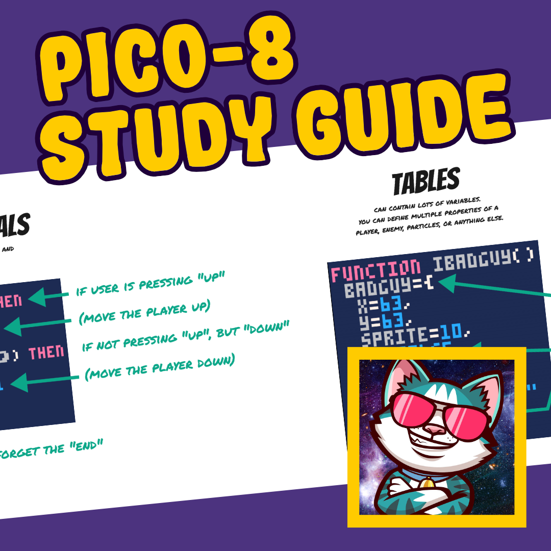 SpaceCat's Pico-8 Study Guide